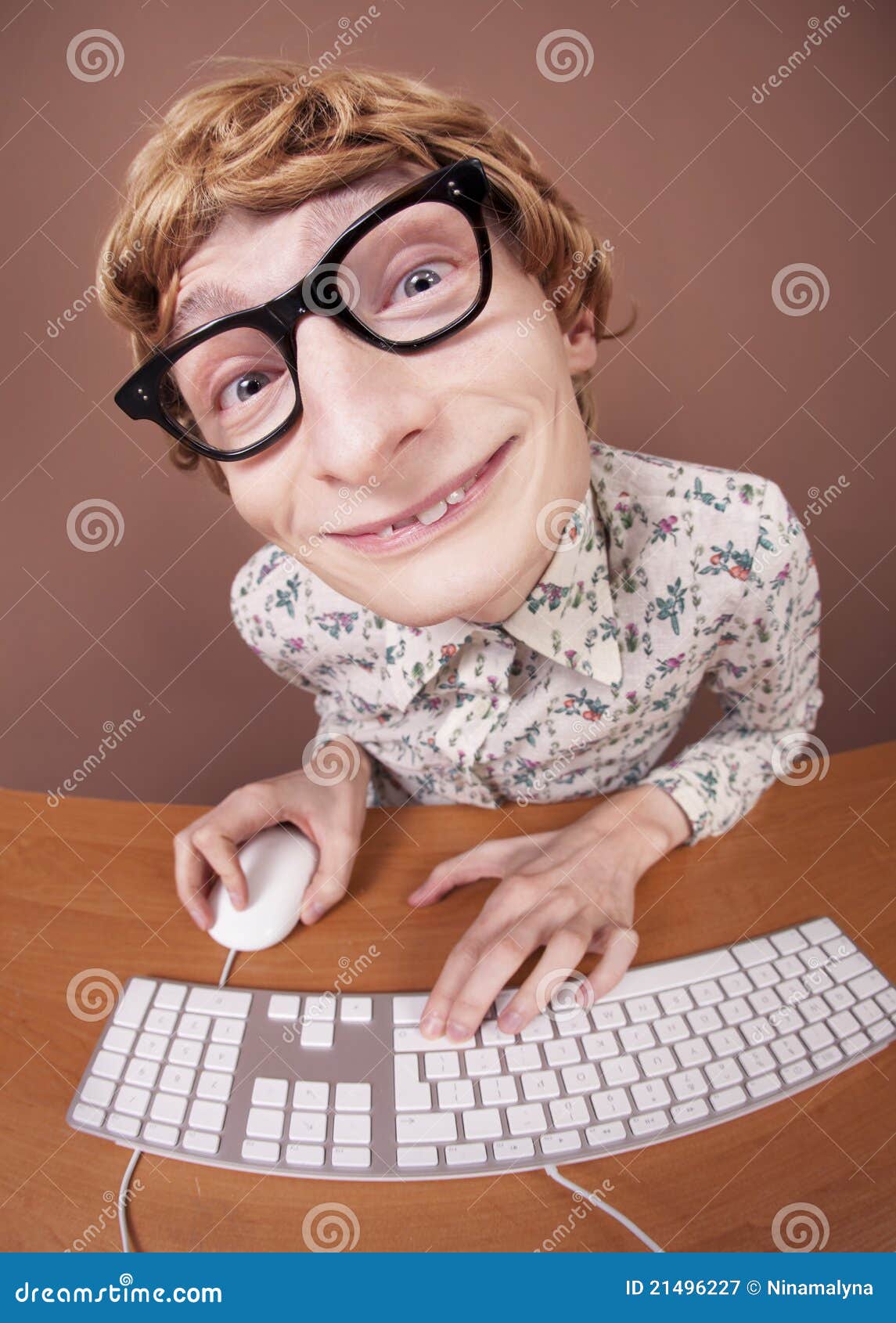 Funny office worker stock image. Image of funny, humorous - 21496227