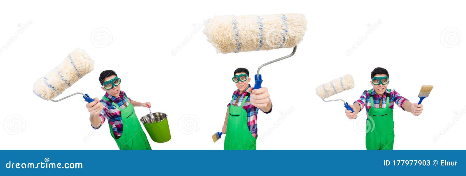 Funny Painter Royalty-Free Stock Photo | CartoonDealer.com #40152903