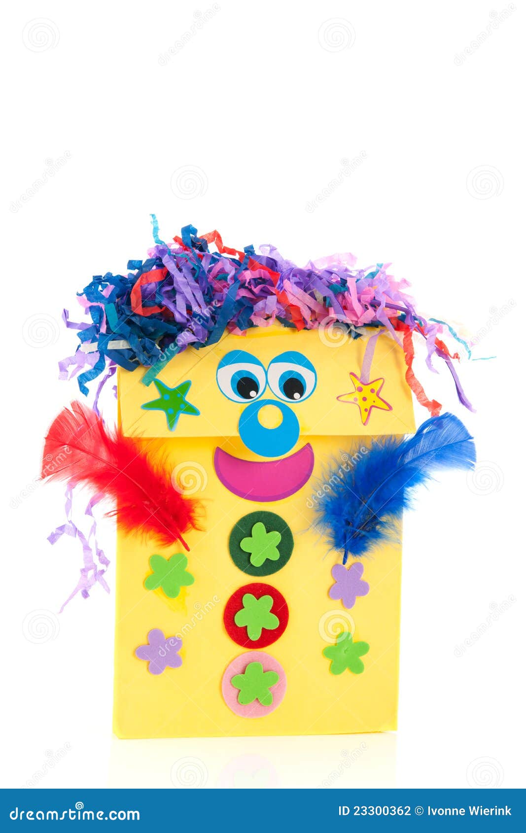 Funny paper bag stock photo. Image of happy, background - 23300362