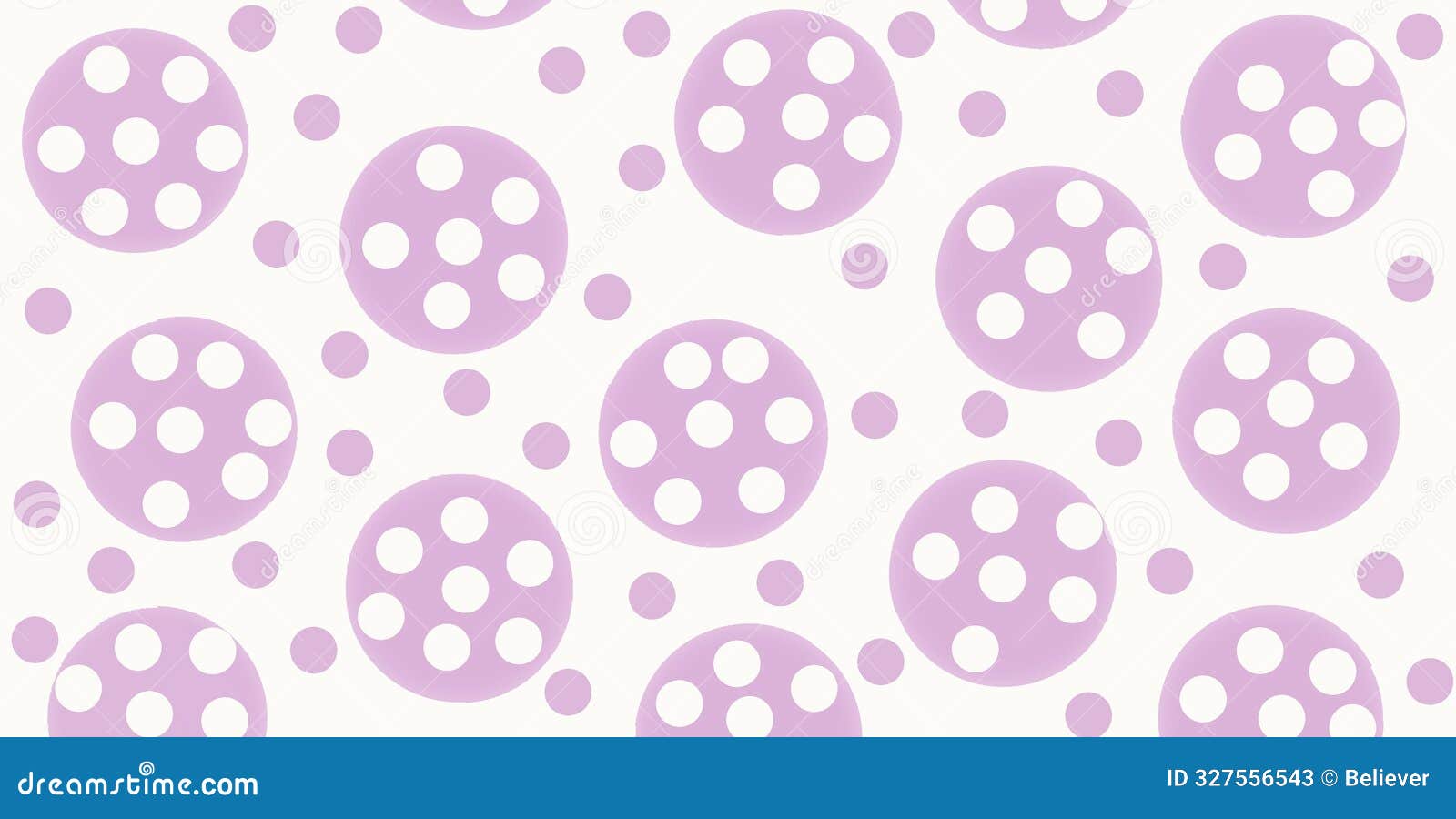 Soft Purple Polka Dot Pattern on a White Background Stock Image - Image ...