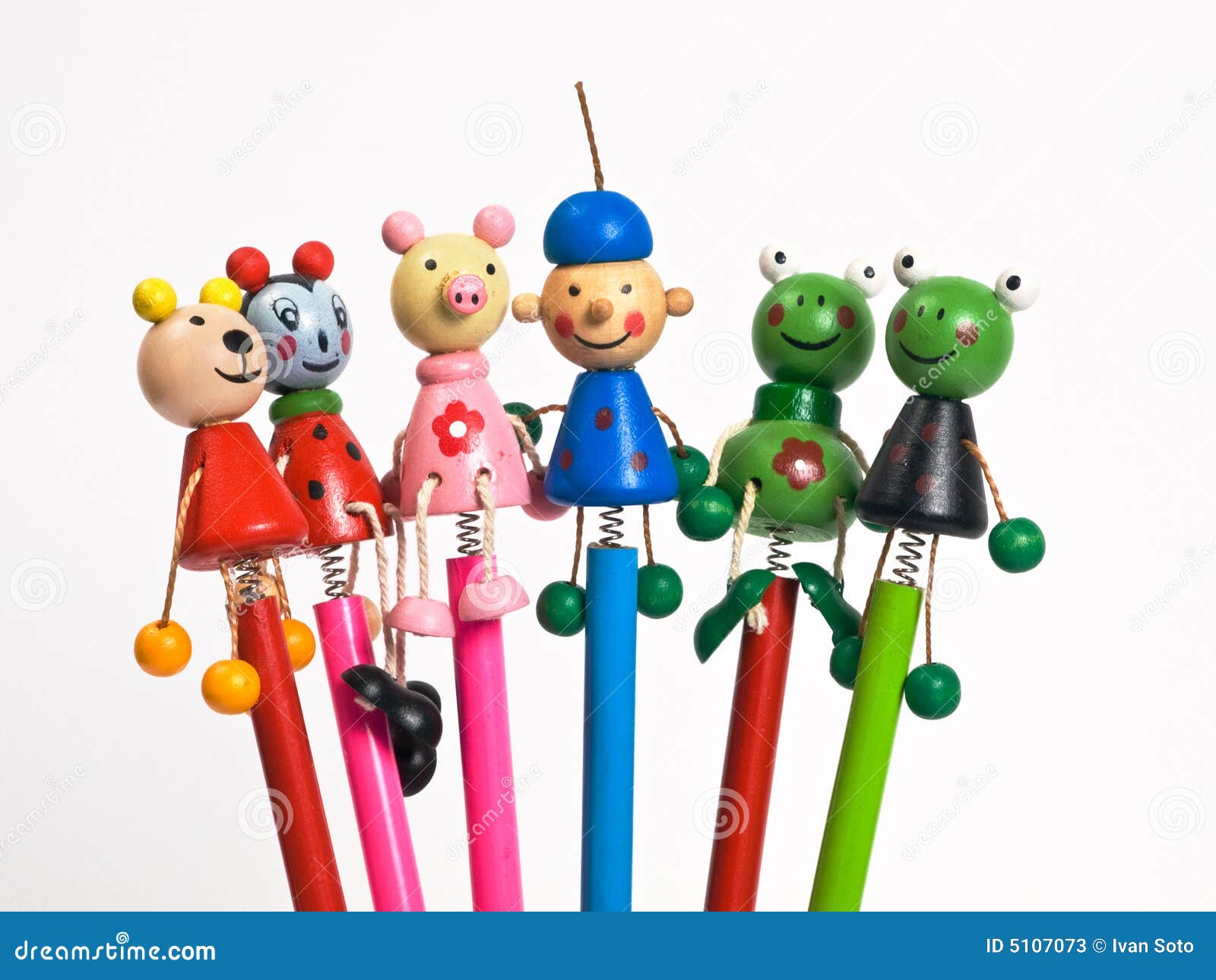 Funny pencils stock image. Image of hobbies, school, supplies - 5107073