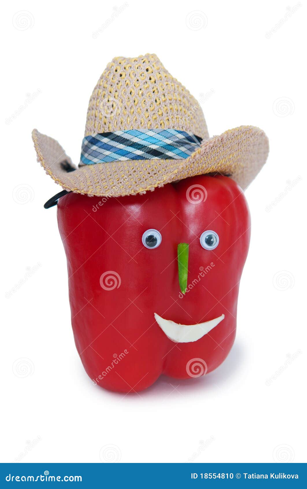 Funny Pepper stock photo. Image of character, heat, food - 18554810