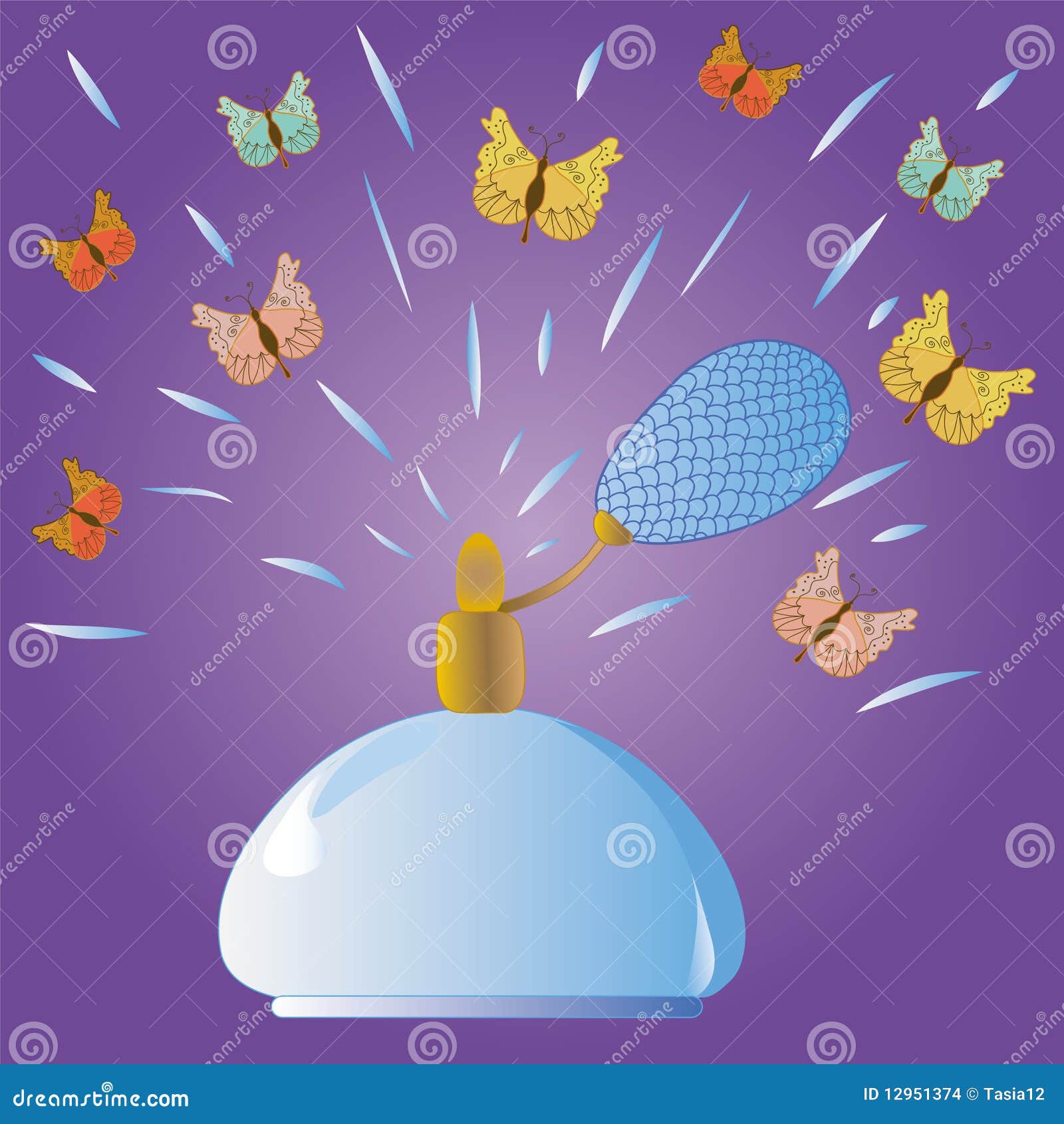 Funny perfume bottle stock vector. Illustration of retro - 12951374