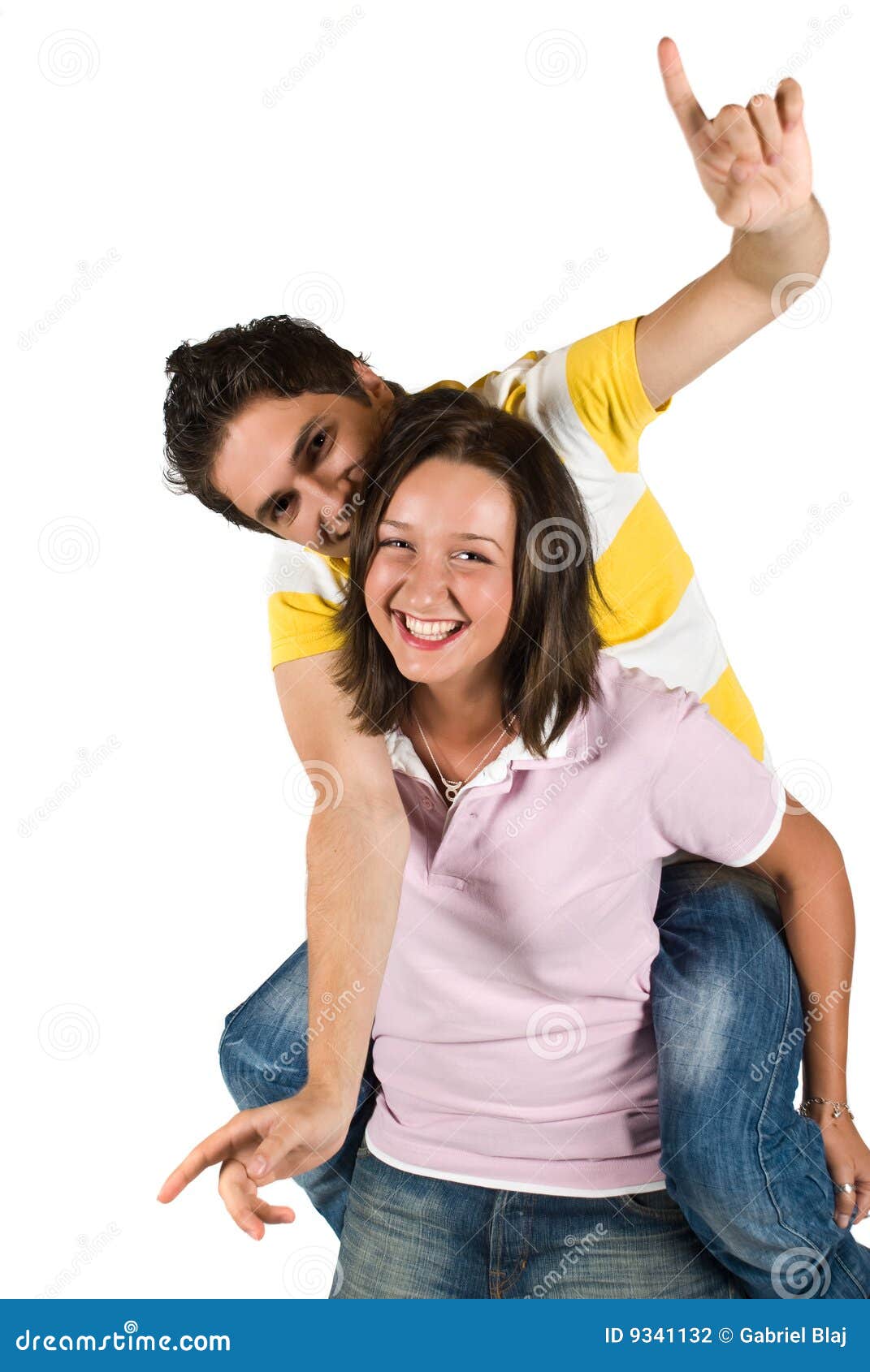 Funny piggyback stock photo. Image of enjoying, giving - 9341132