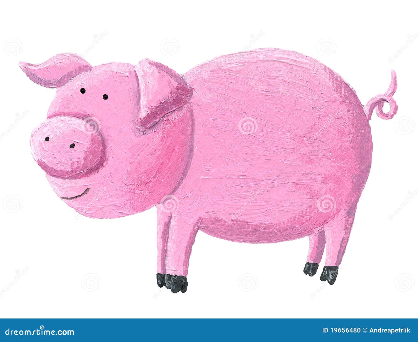 Funny Pink Donut Cartoon Character Set, Cute Doughnut With Different ...