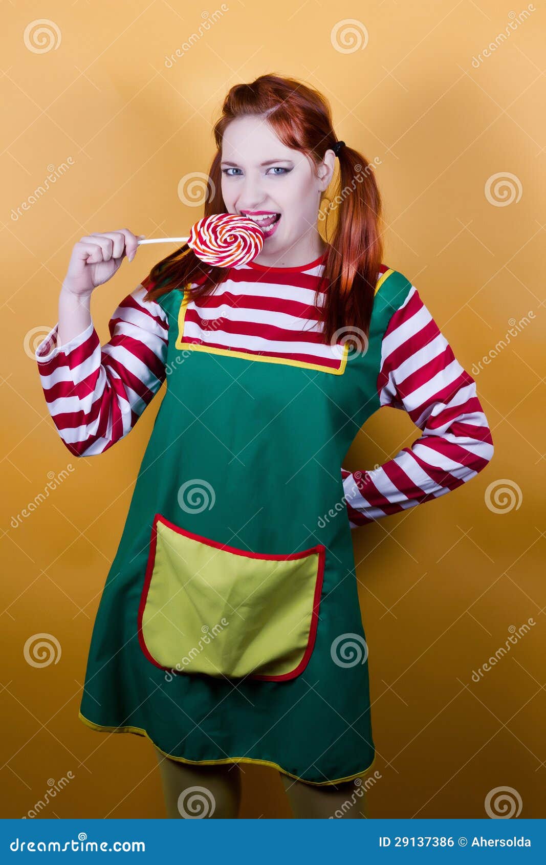 Funny Pippi stock photo. Image of funny, longstocking - 29137386