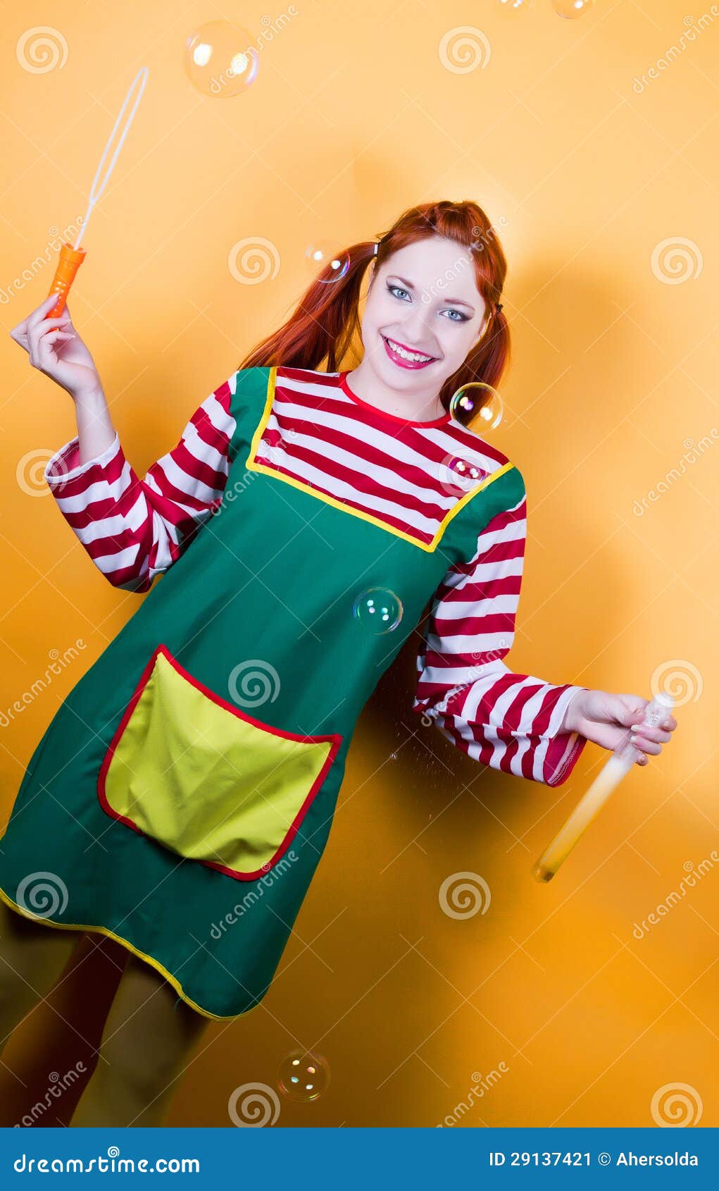 Funny Pippi stock image. Image of candy, longstocking - 29137421