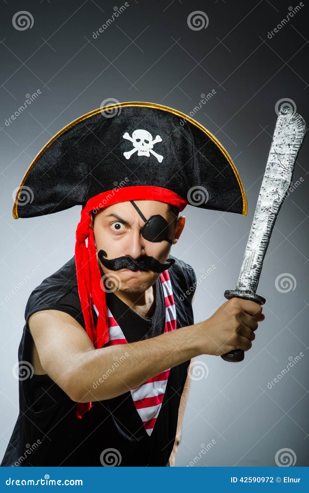 Funny pirate stock photo. Image of blade, ancient, firearm - 42590972