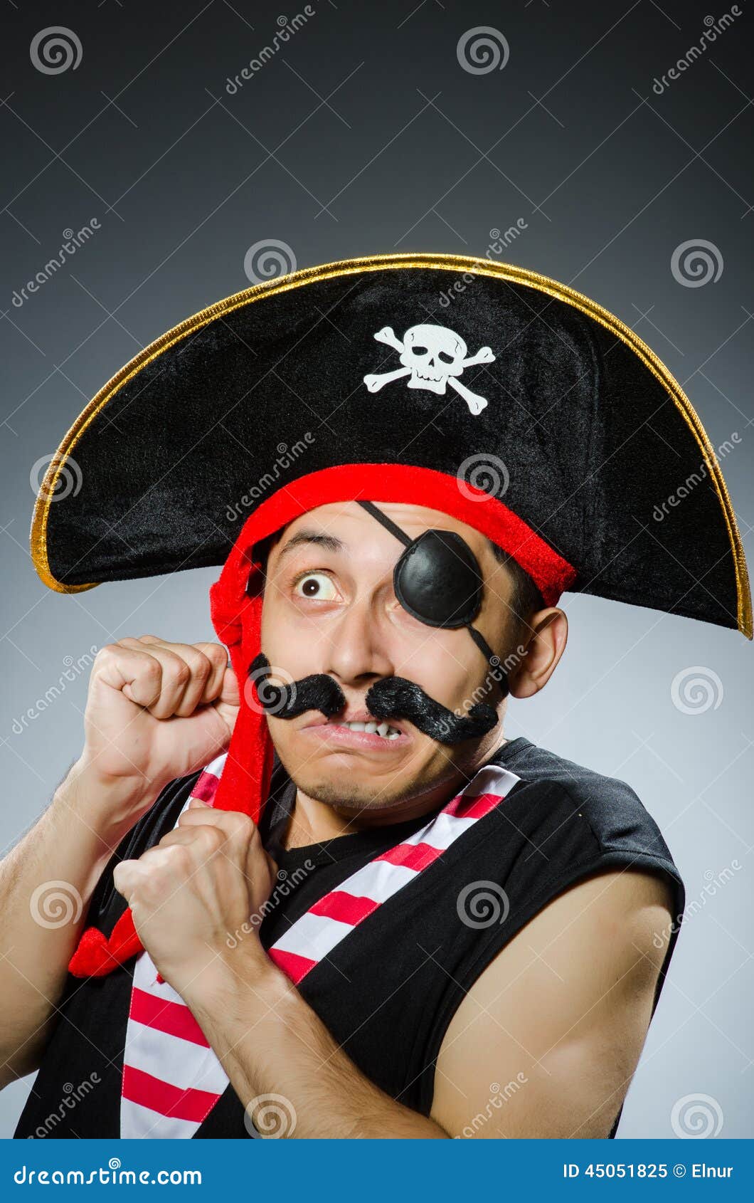 Funny pirate stock image. Image of dangerous, criminal - 45051825