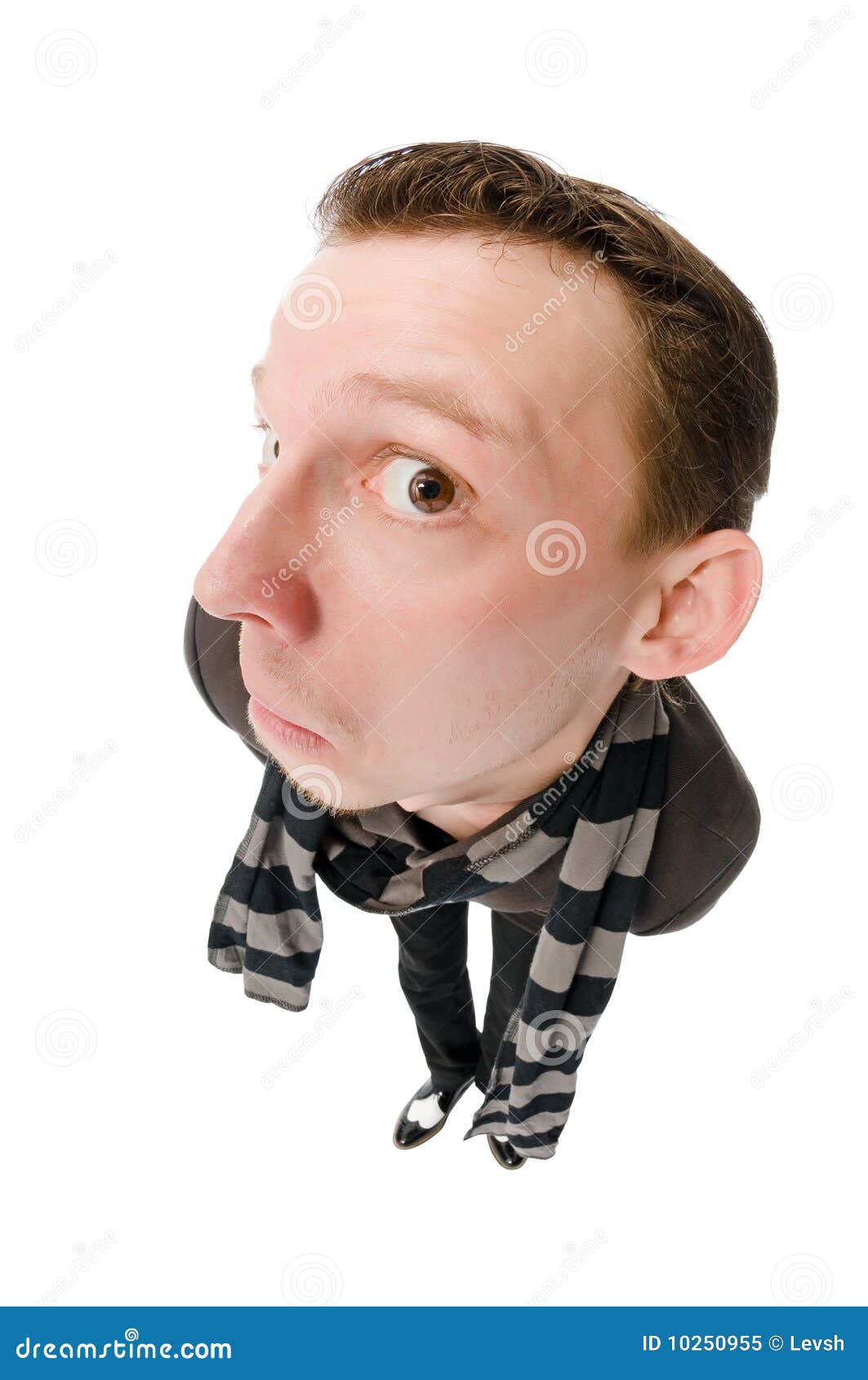 Funny portrait stock image. Image of fisheye, full, eastern - 10250955