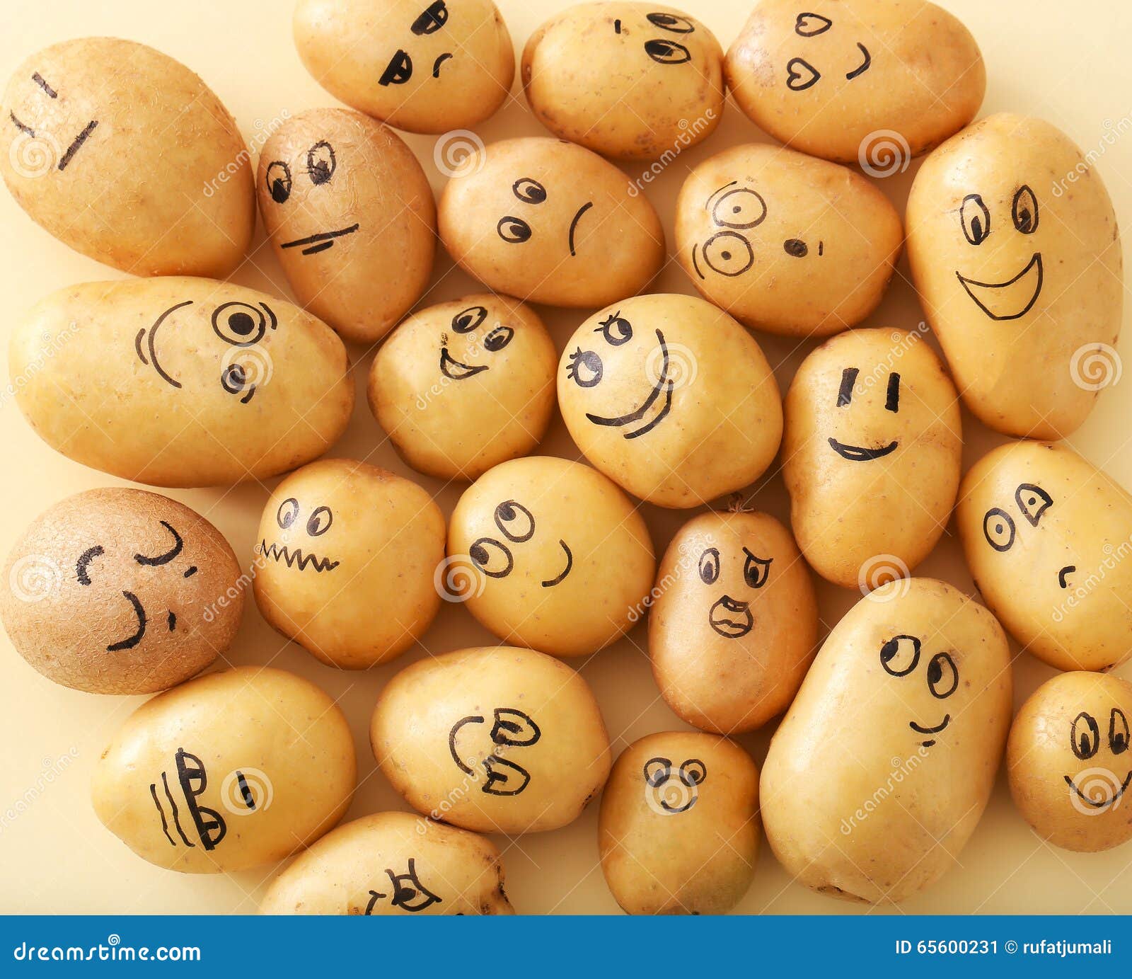 Funny Potato Royalty-Free Stock Photo | CartoonDealer.com #65600235