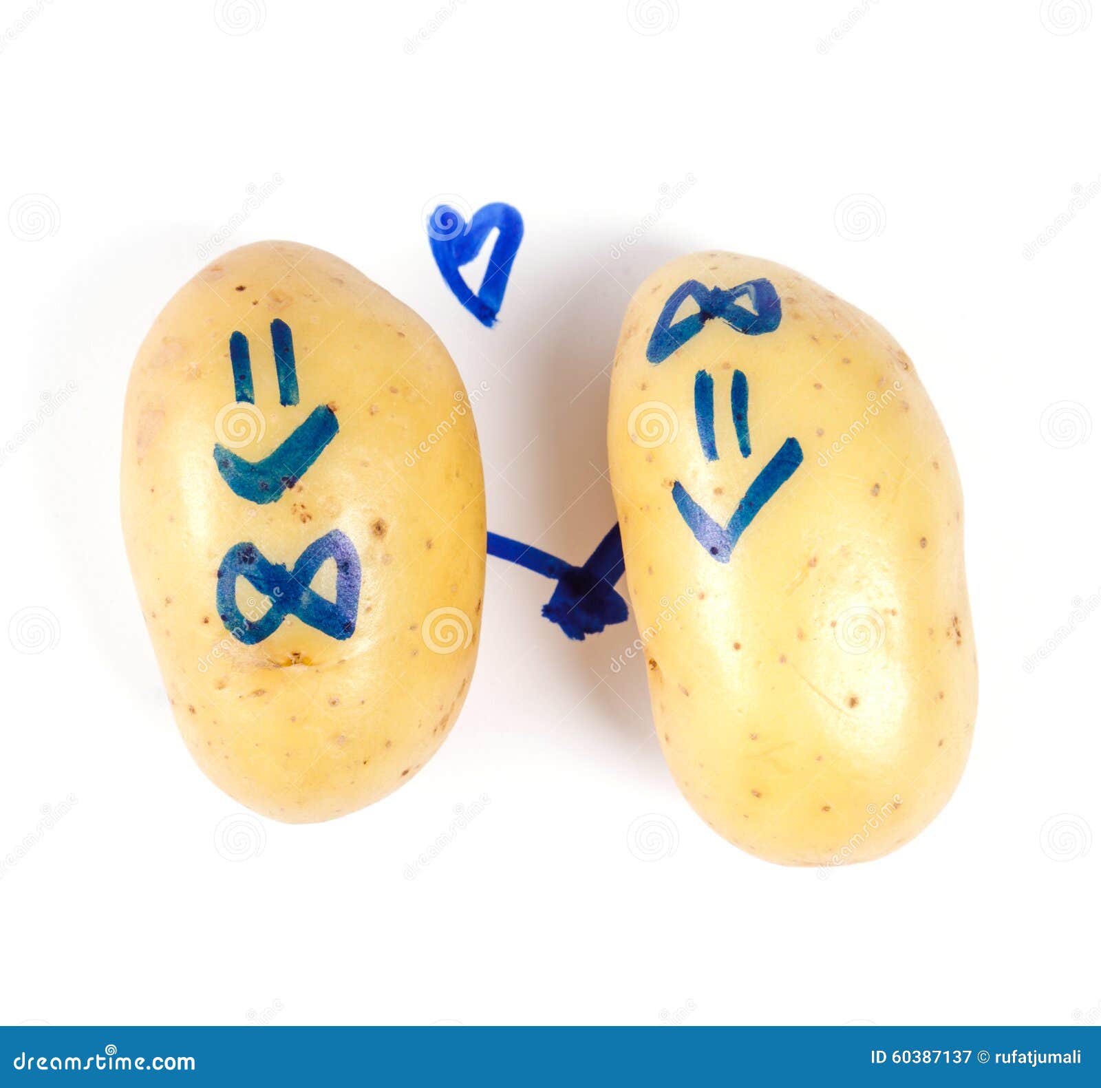 Funny potato stock image. Image of happy, lovely, food - 60387137