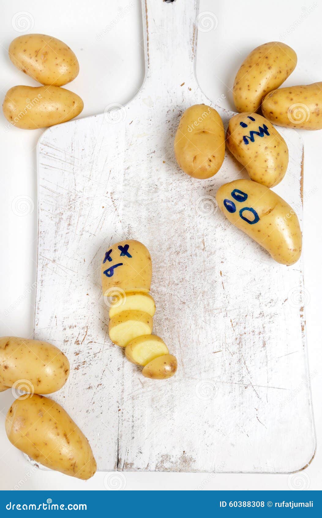 Funny potato stock photo. Image of closeup, ingredient - 60388308