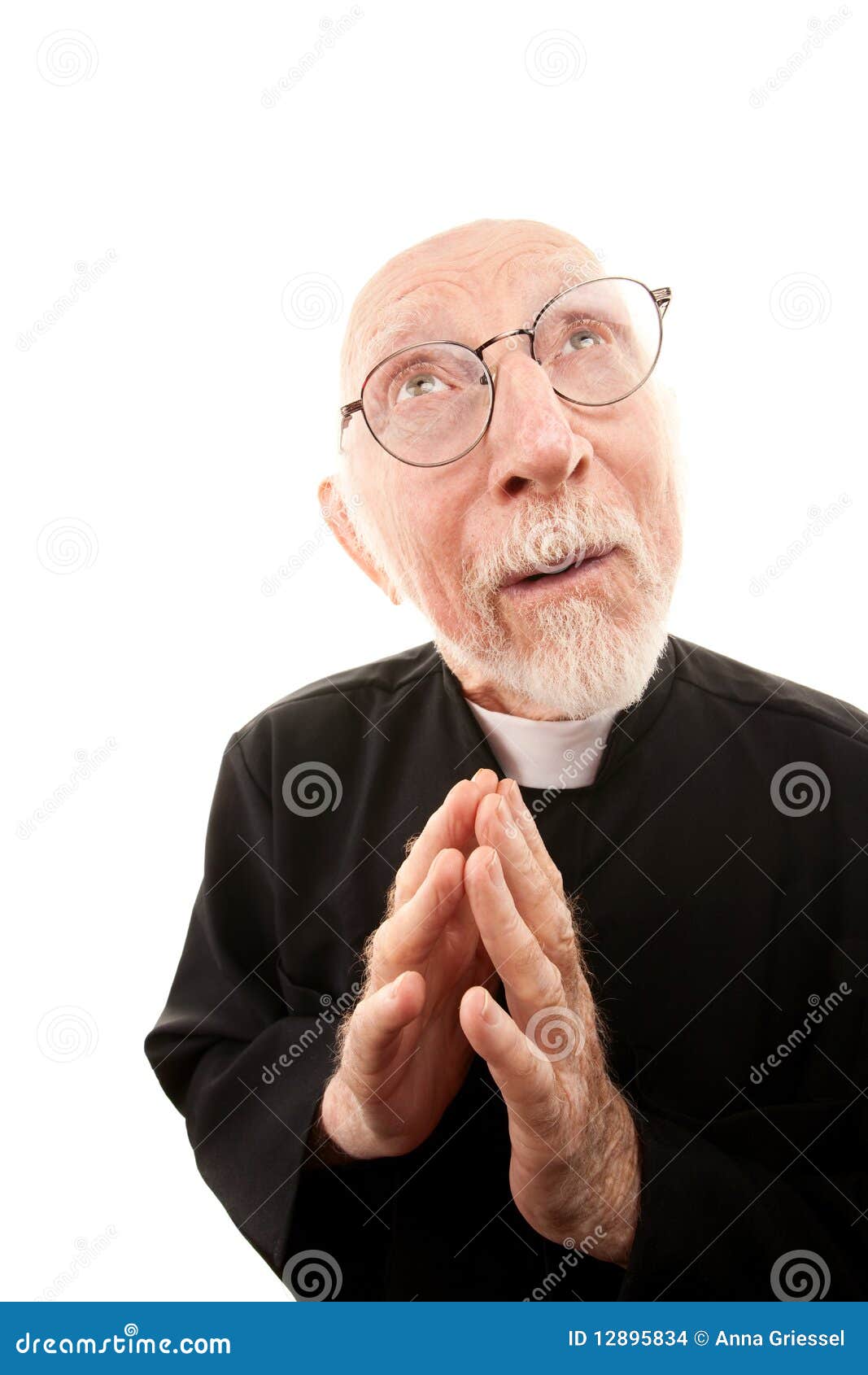 Funny Priest stock photo. Image of episcopal, gray, clergy - 12895834