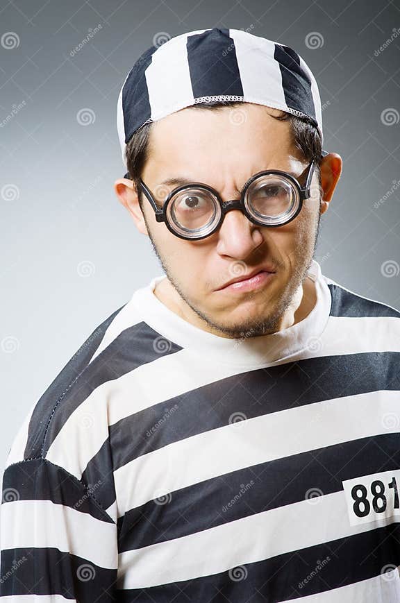 Funny prison inmate stock image. Image of escaping, freedom - 42195867