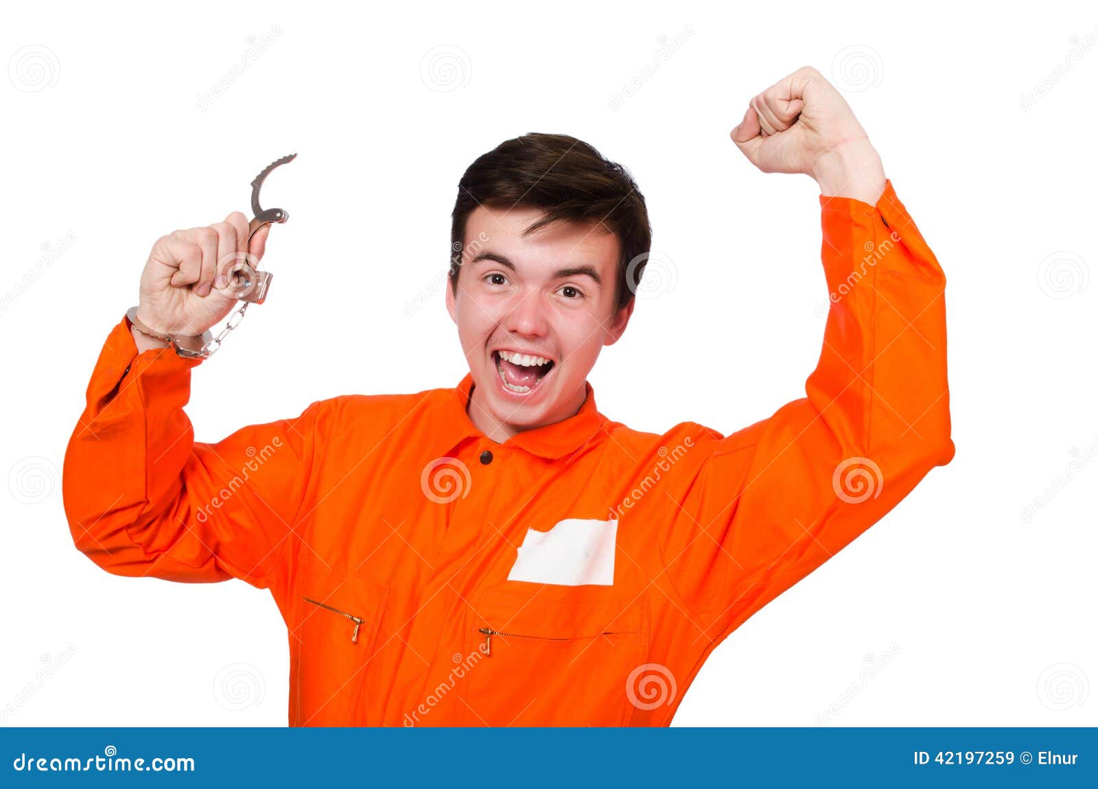 Funny prison inmate stock image. Image of captive, custody - 42197259
