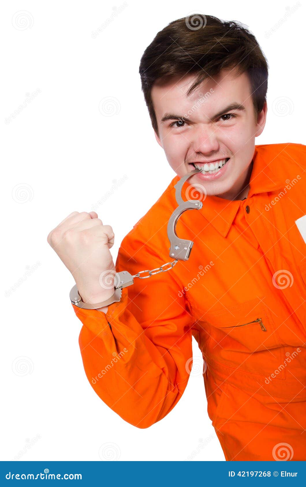 Funny prison inmate stock photo. Image of criminal, escape - 42197268