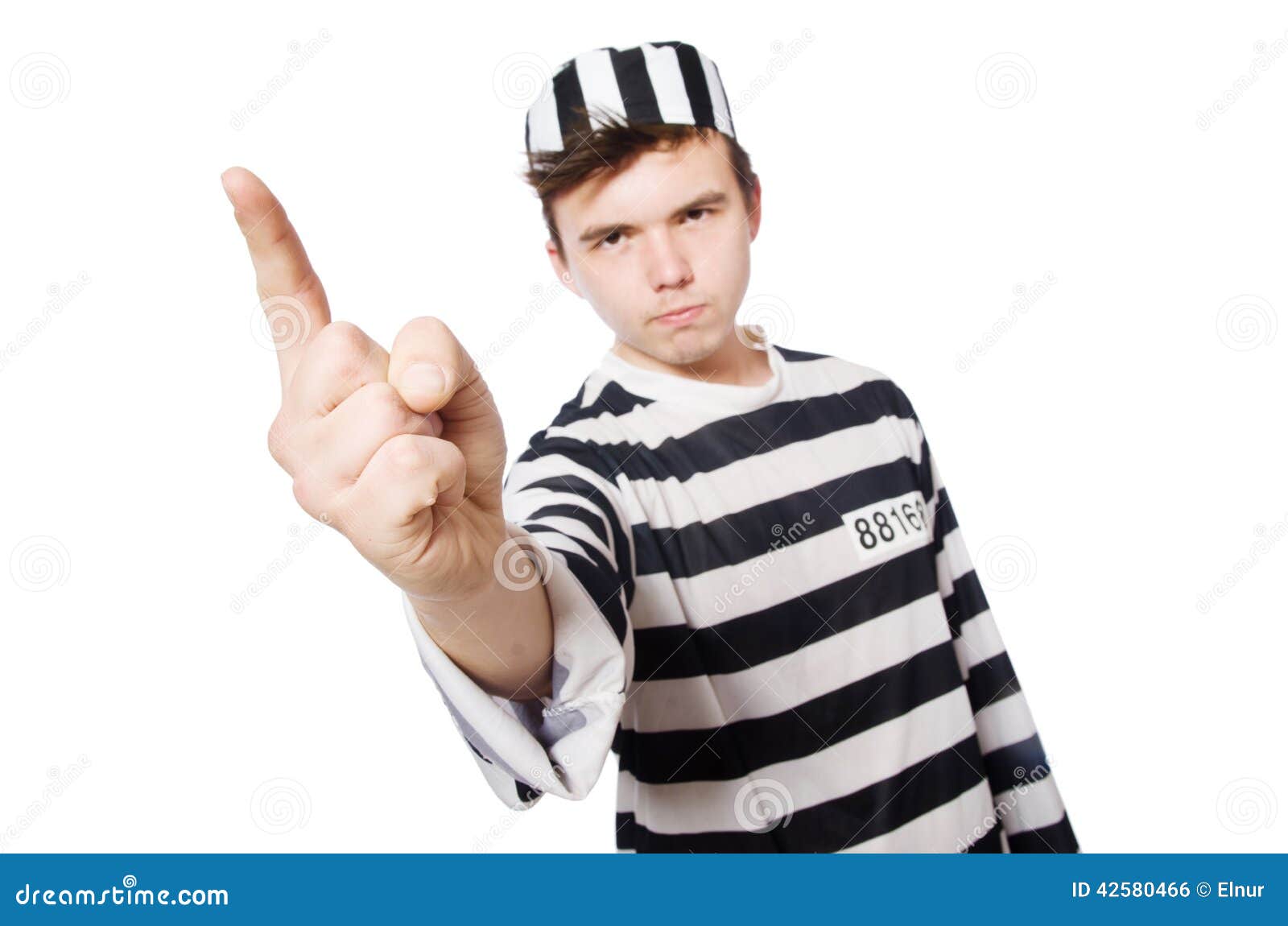 Funny Prison Inmate Stock Photography | CartoonDealer.com #42580466