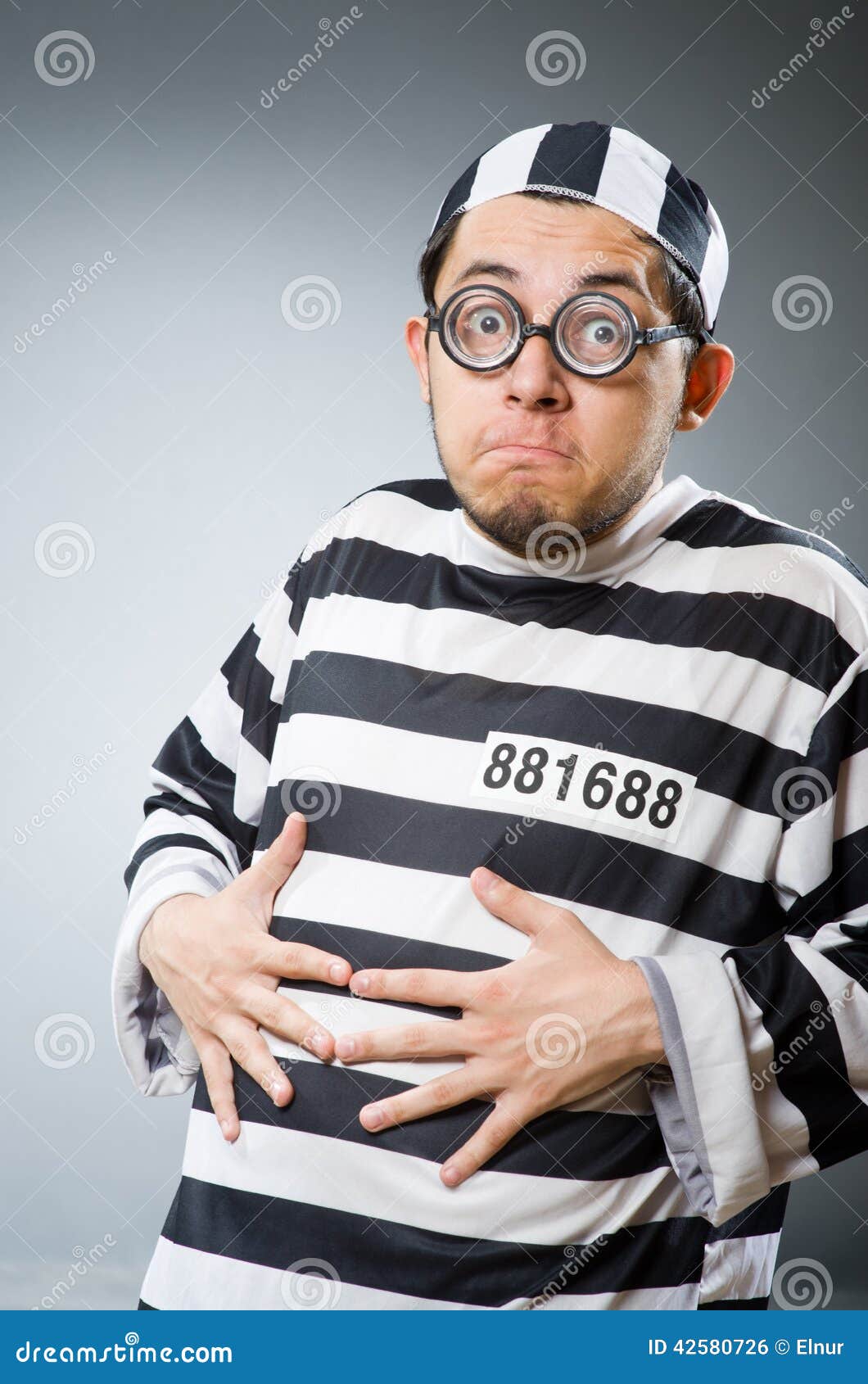 Funny prison inmate stock photo. Image of escape, hooligan - 42580726