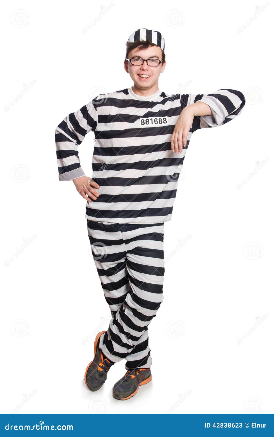 Funny prison inmate stock image. Image of convict, inmate - 42838623