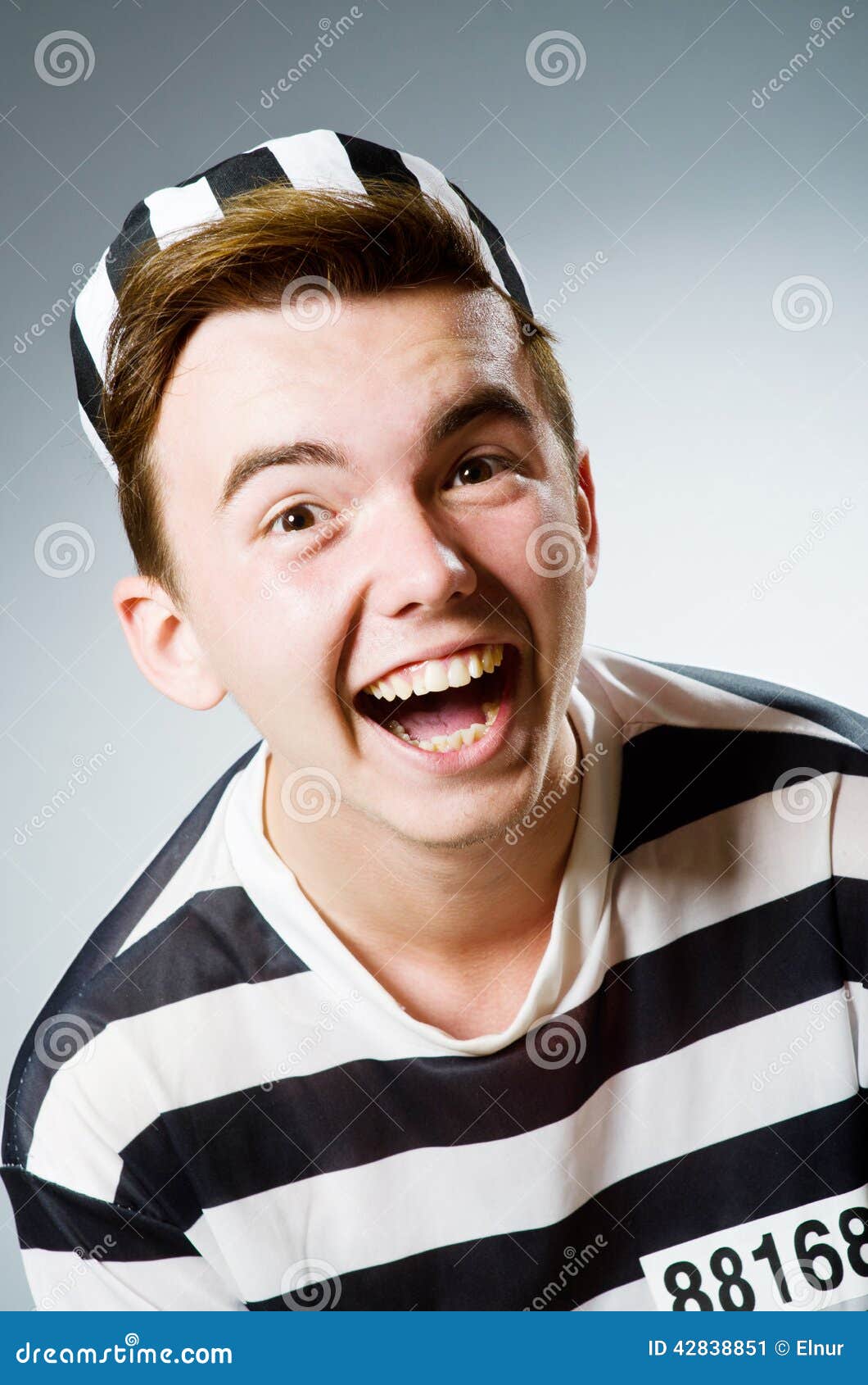 Funny prison inmate stock image. Image of humorous, inmate - 42838851