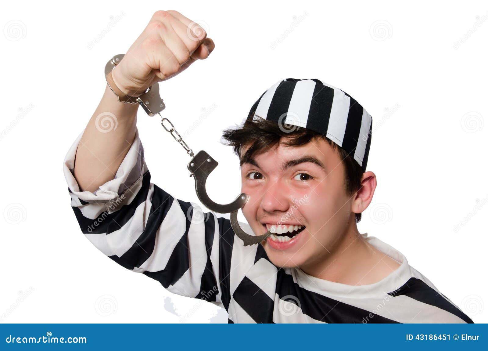 Funny prison inmate stock image. Image of custody, funny - 43186451