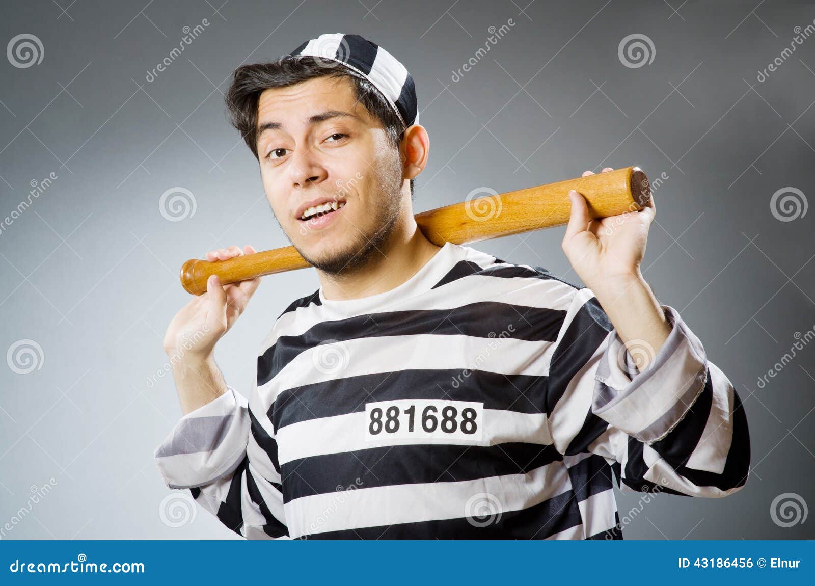 Funny prison inmate stock photo. Image of arrest, captive - 43186456