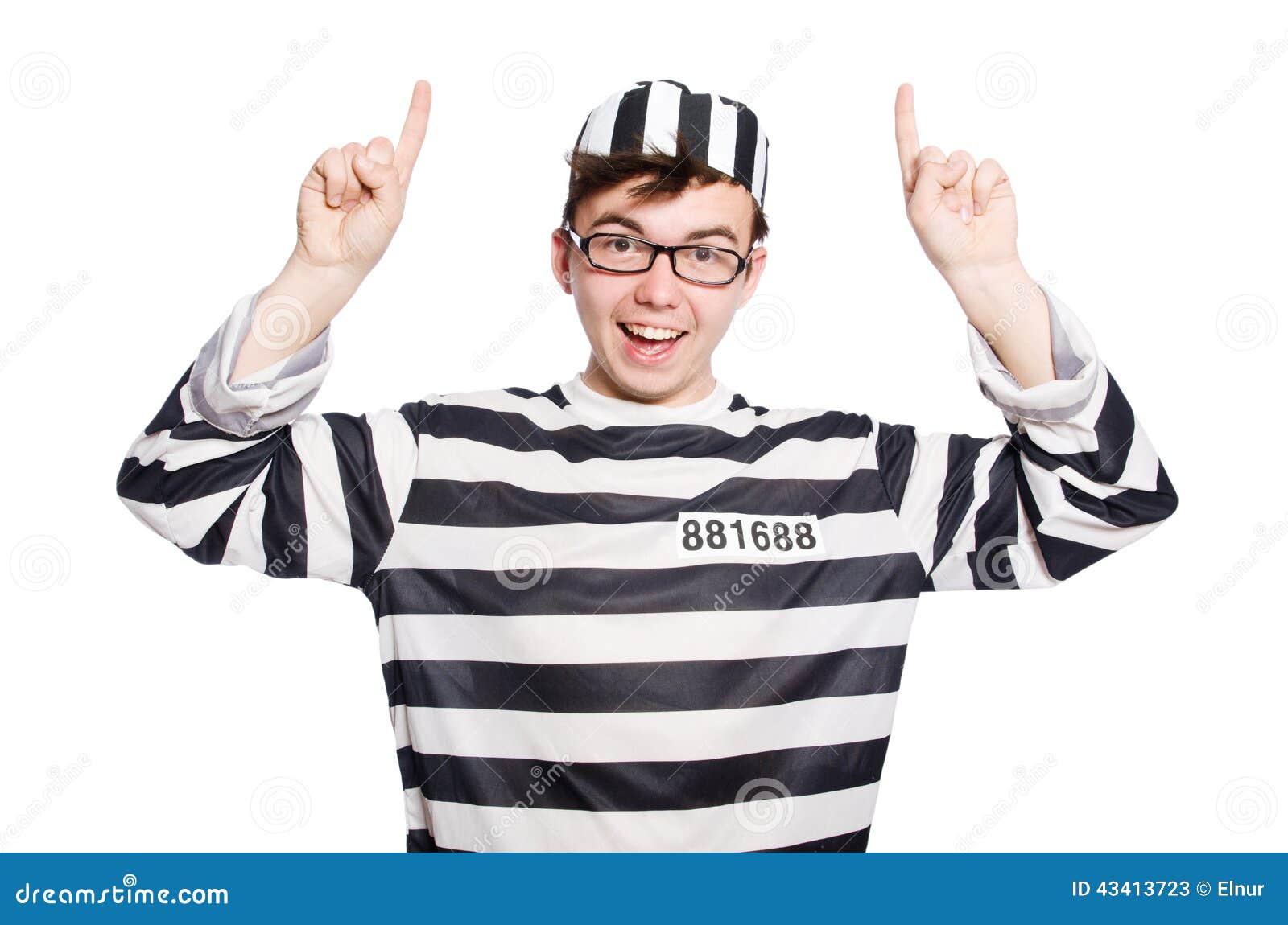 Funny prison inmate stock image. Image of jail, convict - 43413723