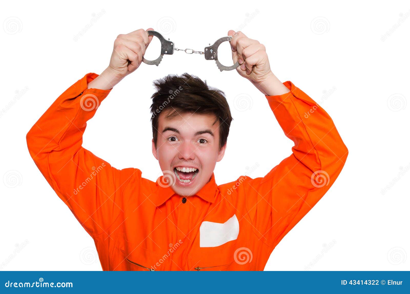Funny prison inmate stock photo. Image of angry, escaping - 43414322