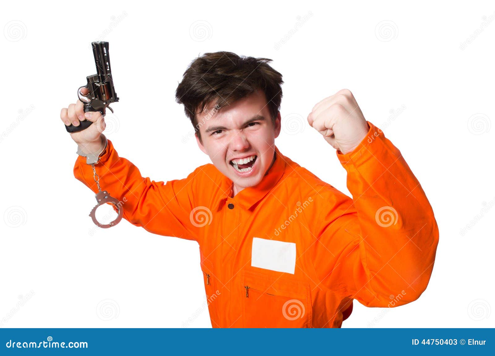 Funny prison inmate stock image. Image of convict, funny - 44750403