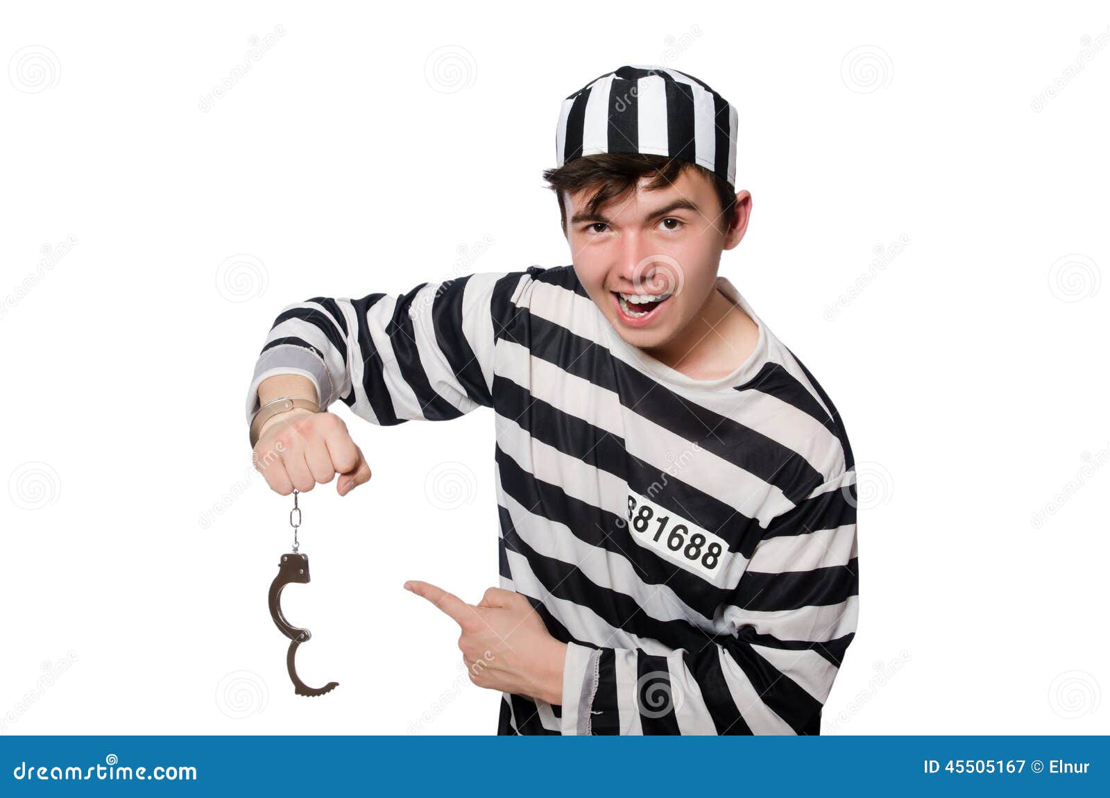 Funny prison inmate stock image. Image of bondage, freedom - 45505167