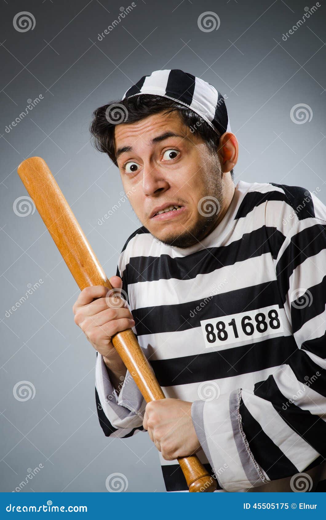 Funny prison inmate stock image. Image of humour, jail - 45505175