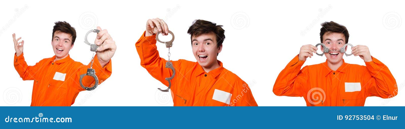 The Funny Prison Inmate in Concept Stock Photo - Image of angry ...