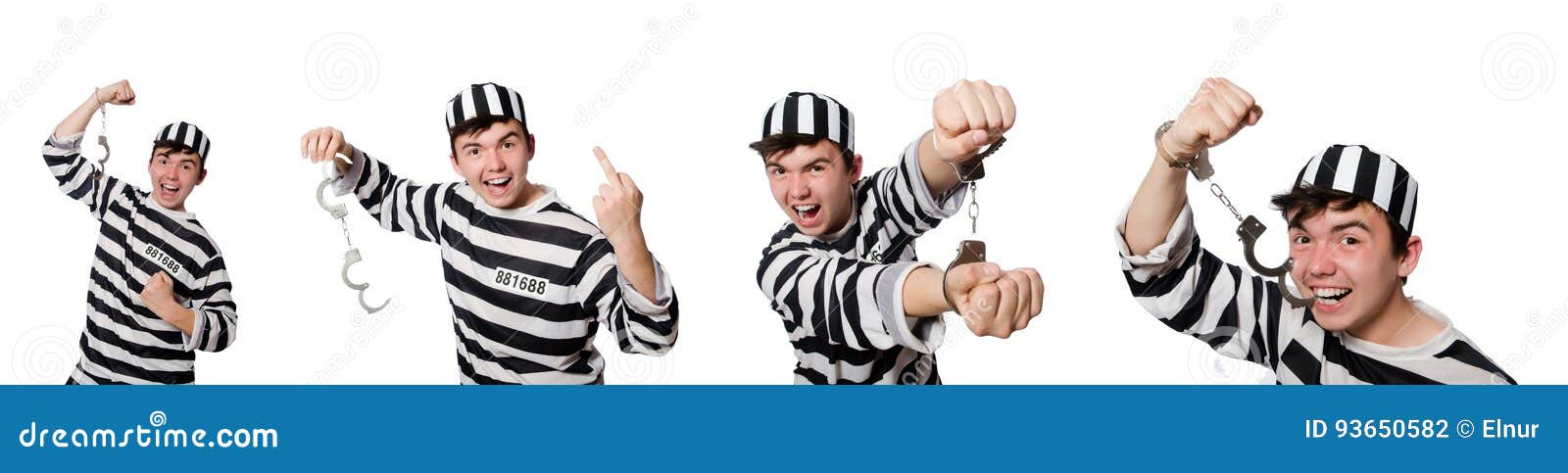 The Funny Prison Inmate in Concept Stock Photo - Image of jailbird ...