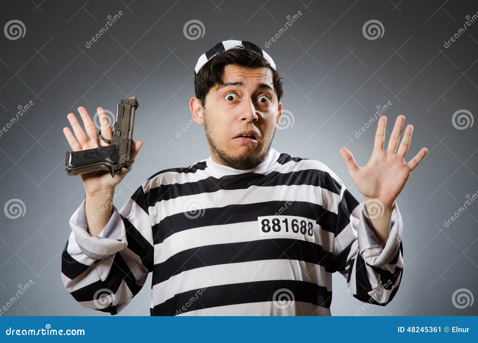 Funny prison inmate stock image. Image of committing - 48245361