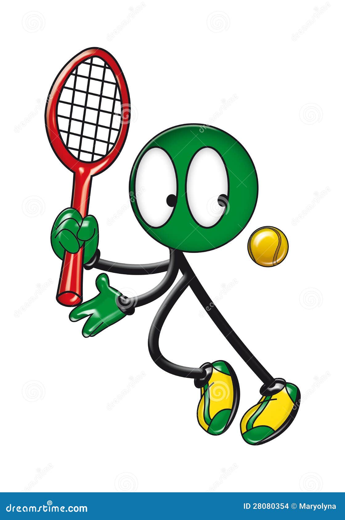 Funny puppet stock illustration. Illustration of drawing - 28080354