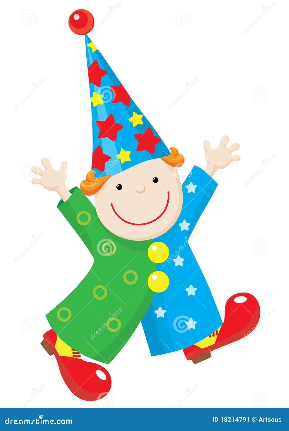 Smile Puppet Cartoon Vector | CartoonDealer.com #24550429