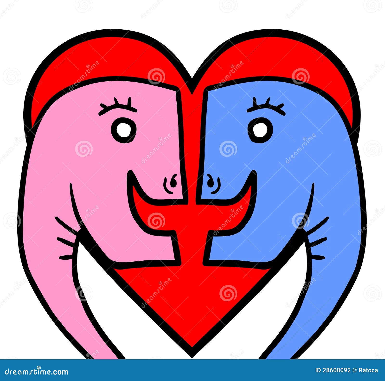 Funny puppet love stock vector. Illustration of love - 28608092
