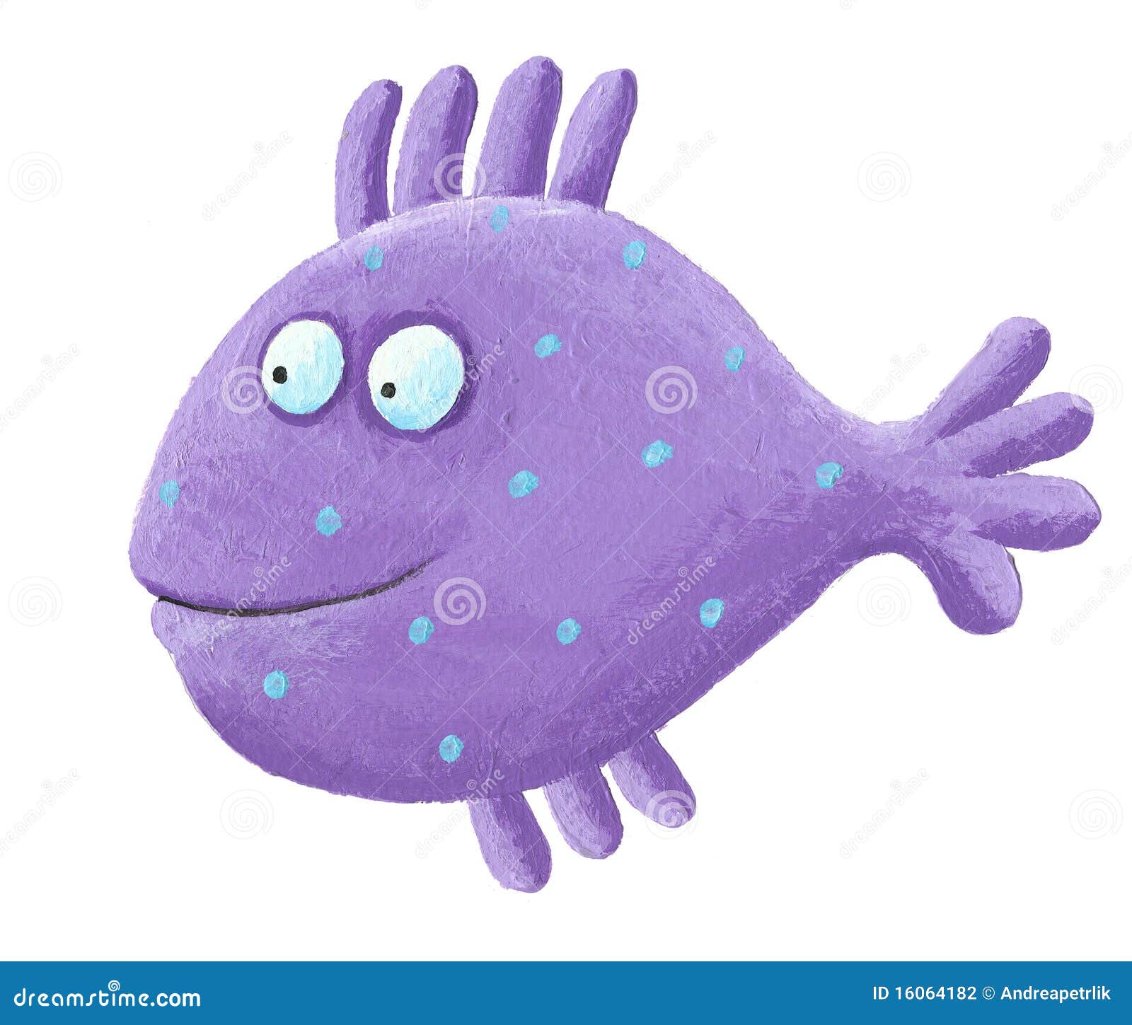 Purple Fish Lying Asleep On A Branch Of A Tree With The Night Sky Stock ...