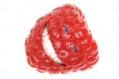 Funny Raspberry stock image. Image of abstract, nature - 1908615