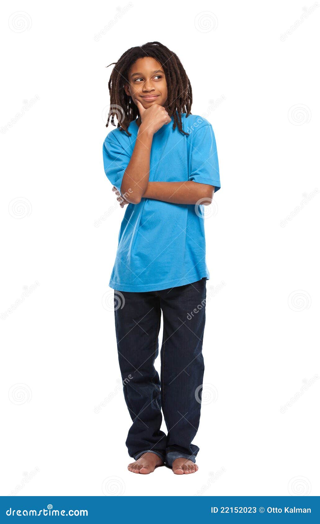 Funny rasta boy thinking stock image. Image of person - 22152023