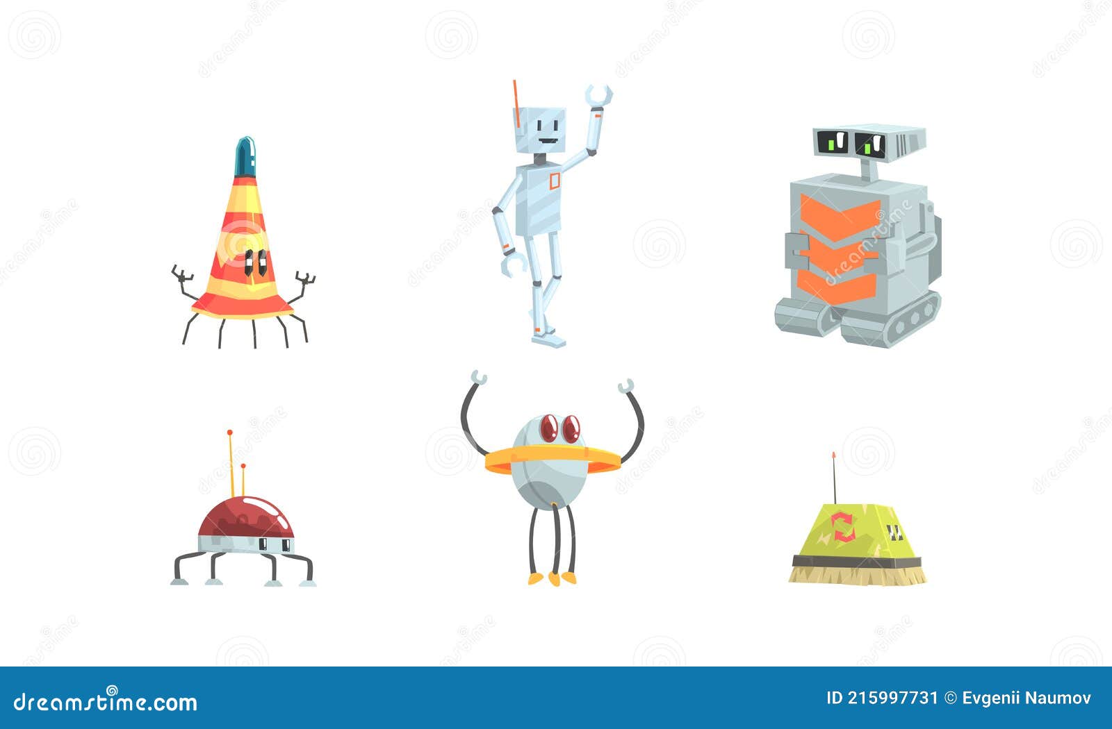 Funny Robots Collection, Android Assistant, Artificial Intelligence ...