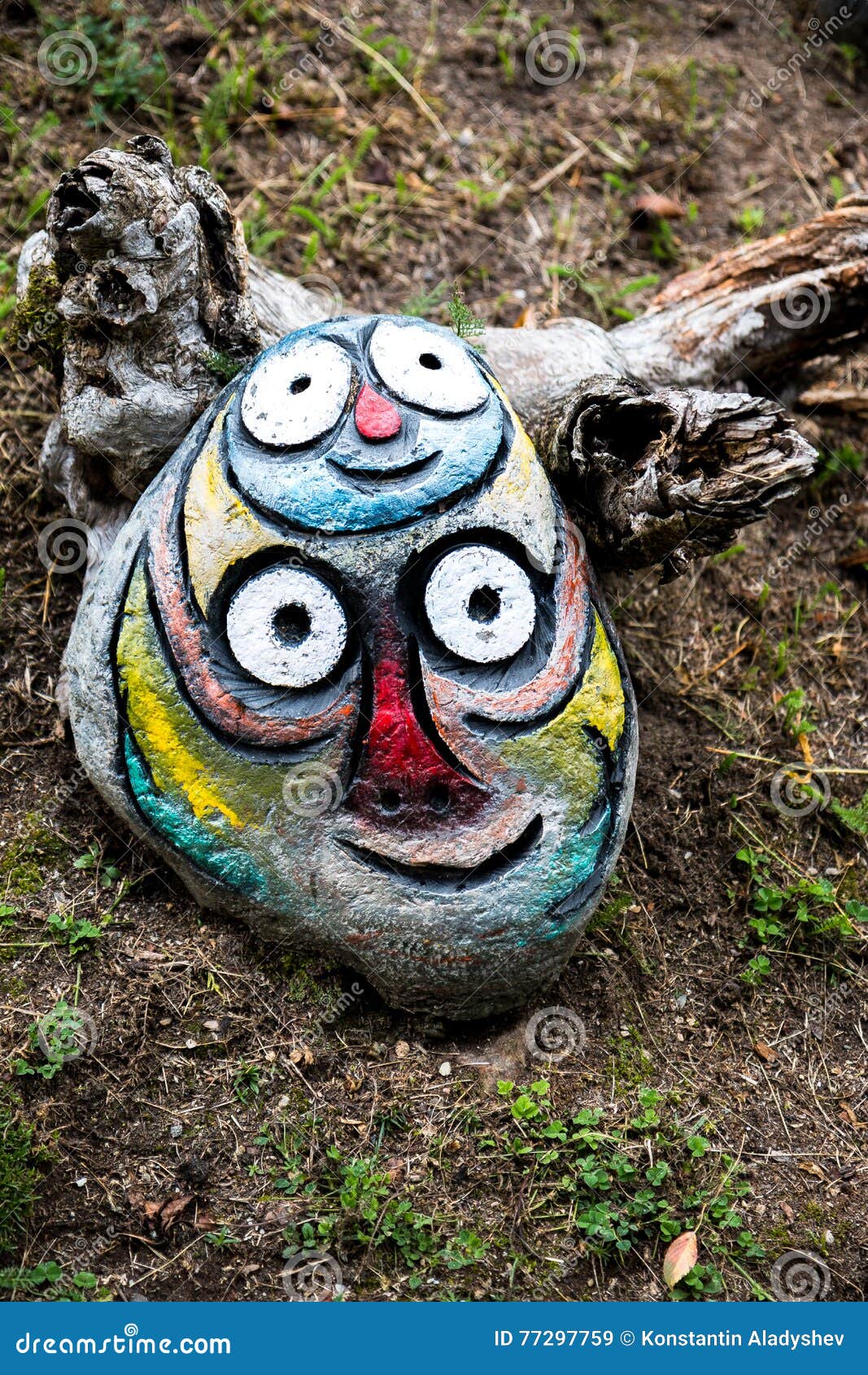 Funny rock sculpture stock image. Image of nature, decoration - 77297759