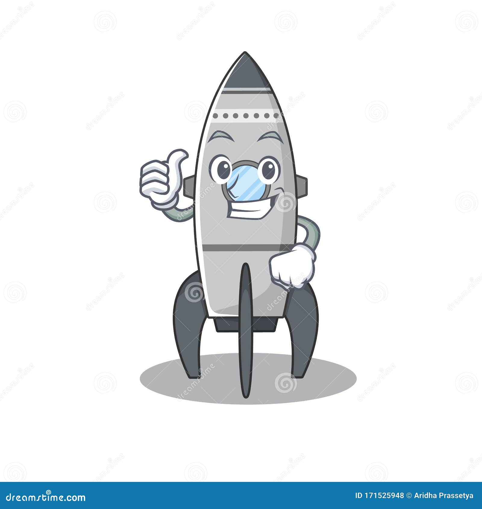 Funny Rocket Cartoon Stock Illustration | CartoonDealer.com #81457177