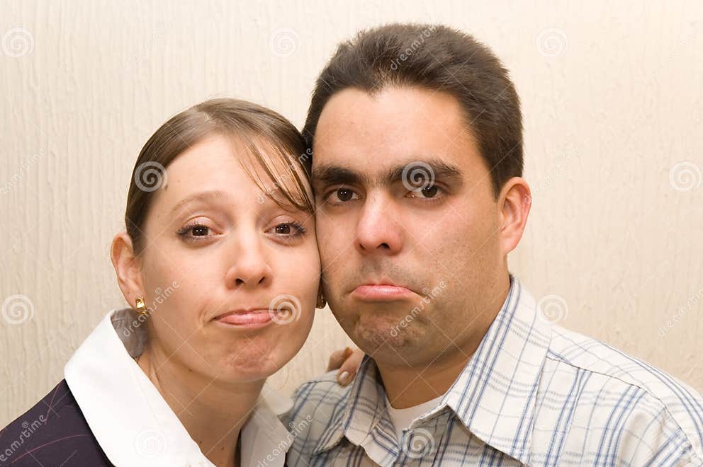 Funny sad faces stock photo. Image of sadness, people - 1950394