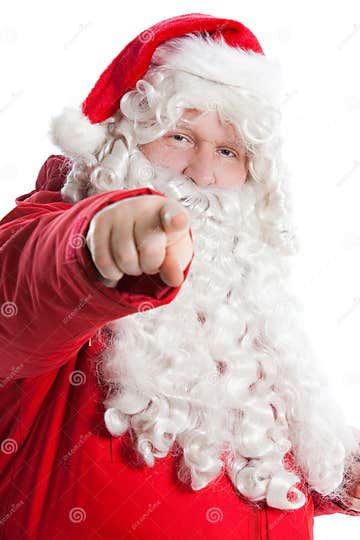 Funny Santa Claus stock photo. Image of season, person - 12132202