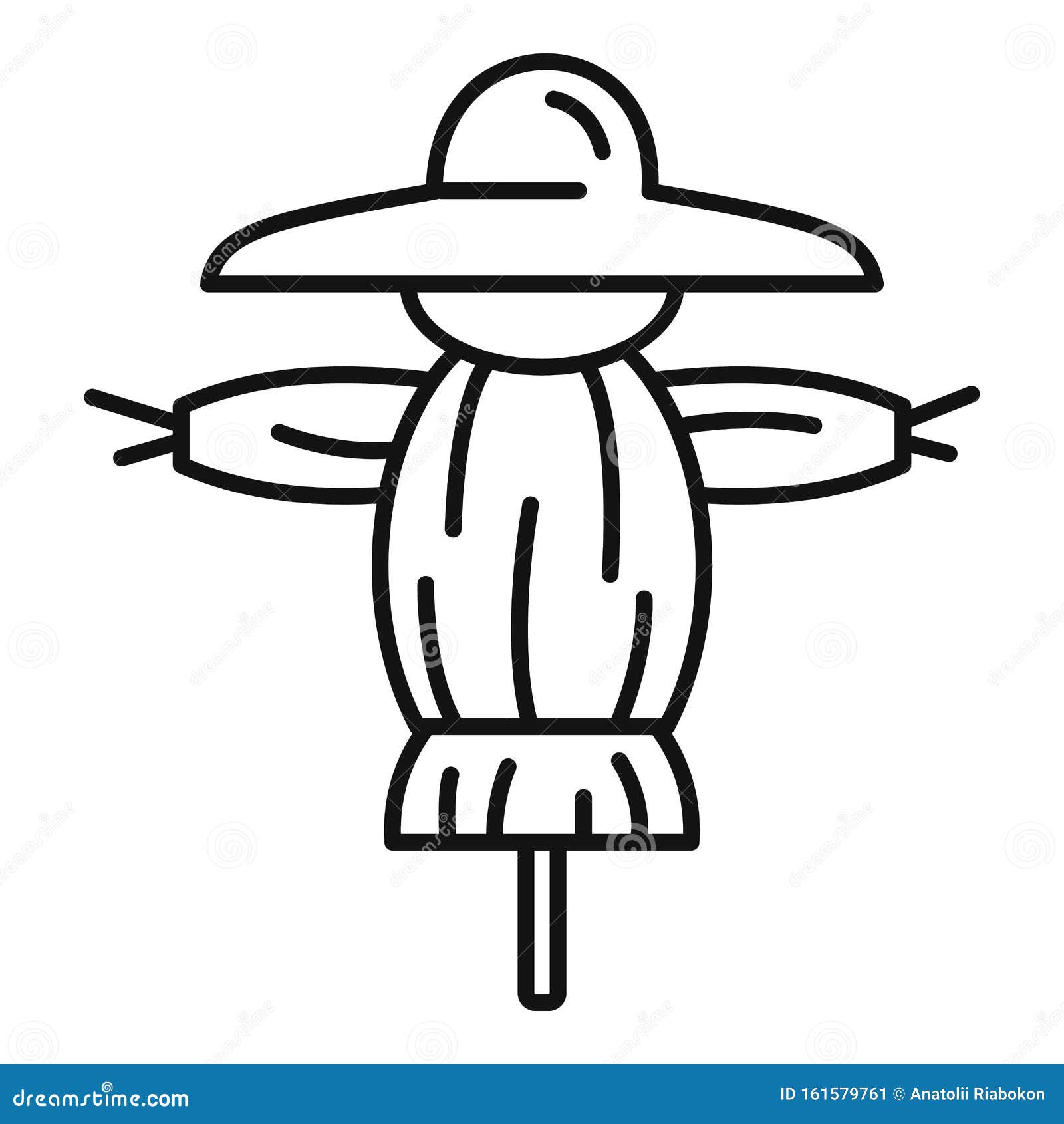 Scarecrow Outline
