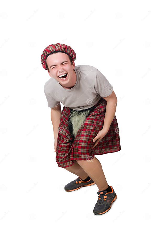 Funny scotsman stock image. Image of kilt, military, humour - 40679697