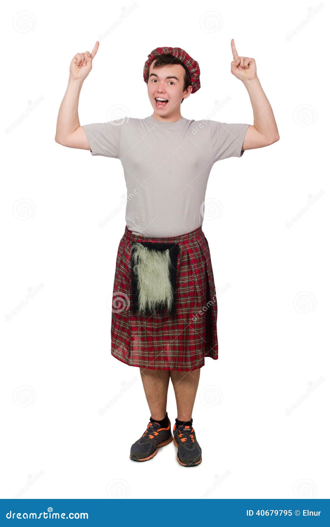 Funny scotsman stock image. Image of funny, highlander - 40679795