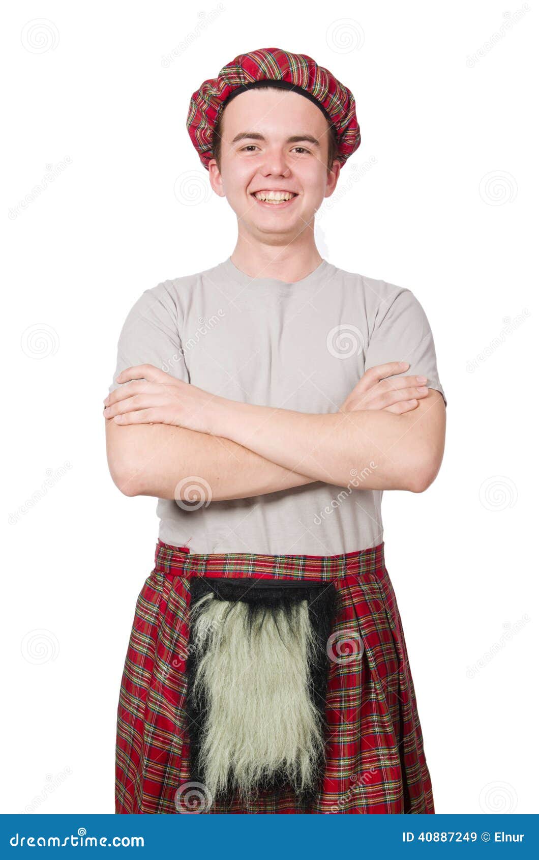 Funny scotsman stock image. Image of heritage, scotland - 40887249